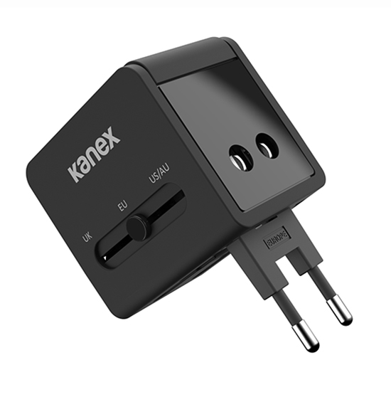Kanex GoPower 2-Port USB International Travel Adapter